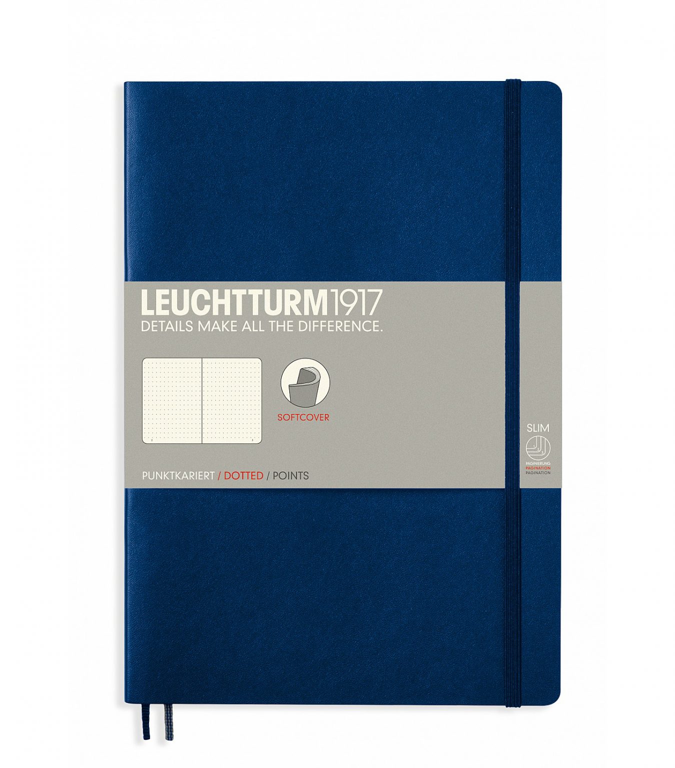 Leuchtturm B5 Notebook Dot Softcover - Navy - CHARALS Vancouver, Fine ...
